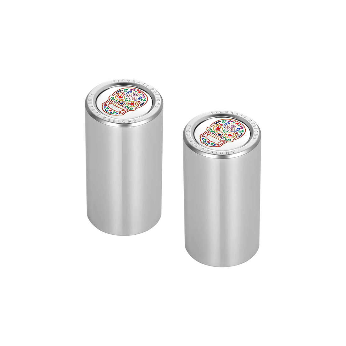 Harley-Davidson Stainless-Steel Sugar Skull Docking Covers – Figurati ...