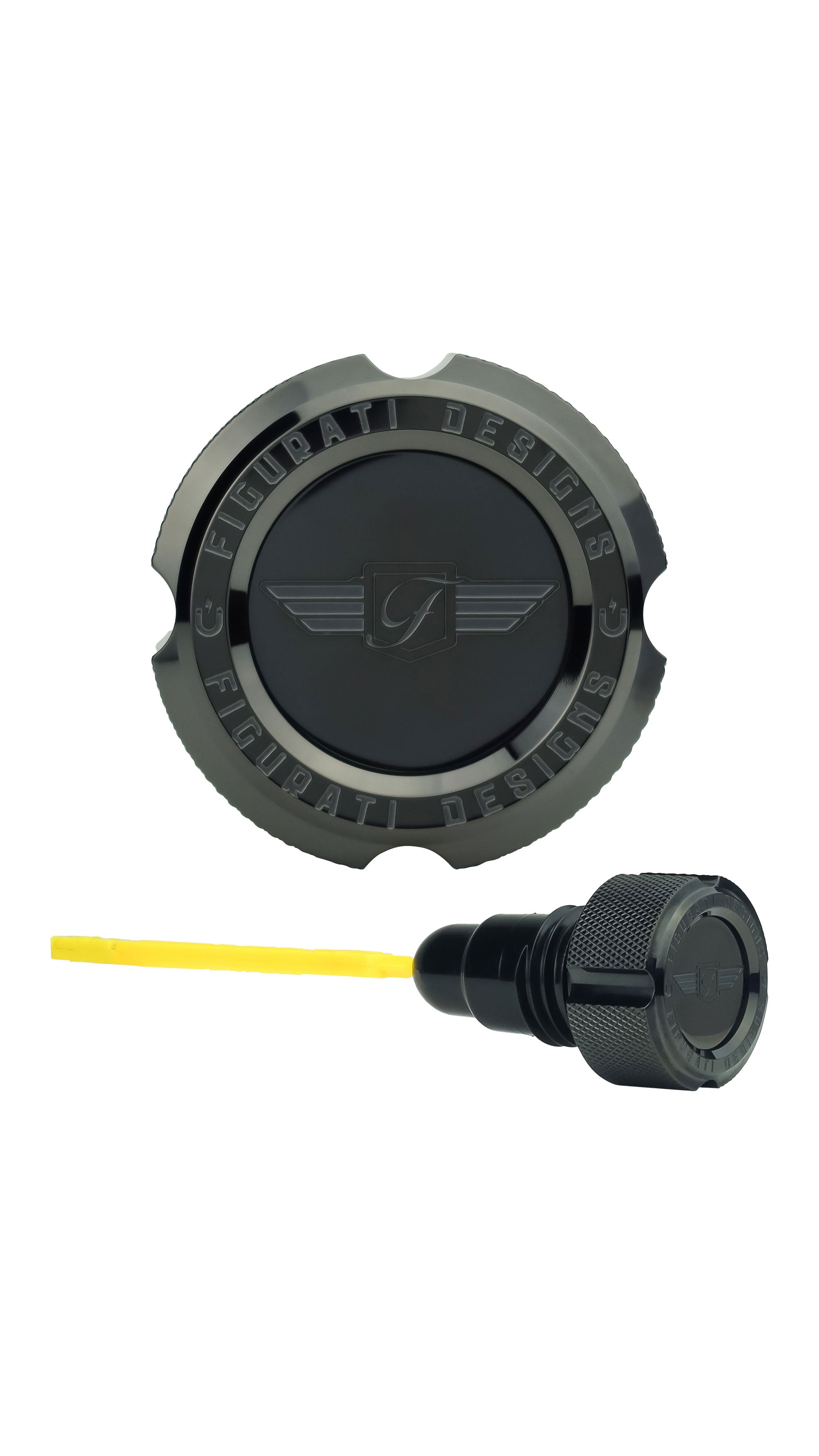 Magnetic Dipstick for Harley-Davidson Twin Cam (2009-2016) - Knurled B ...